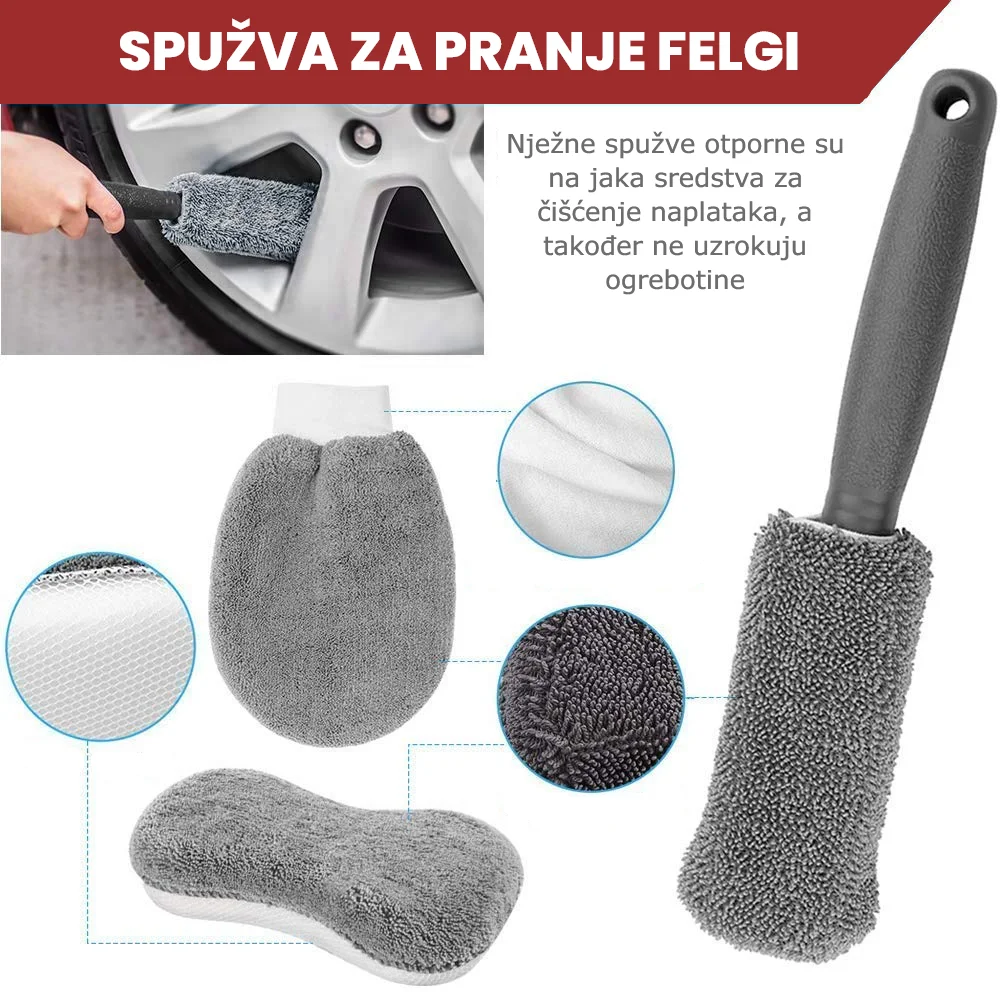 Set za pranje auta - 9 u 1 - AutoDekoracije.hr
