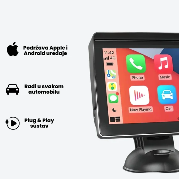 Multimedija za auto - Car Play PRO - prenosivi multimedijski uređaj ...